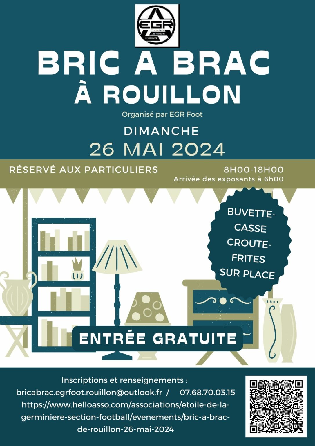 Bric à brac 2024 - Ville de Rouillon